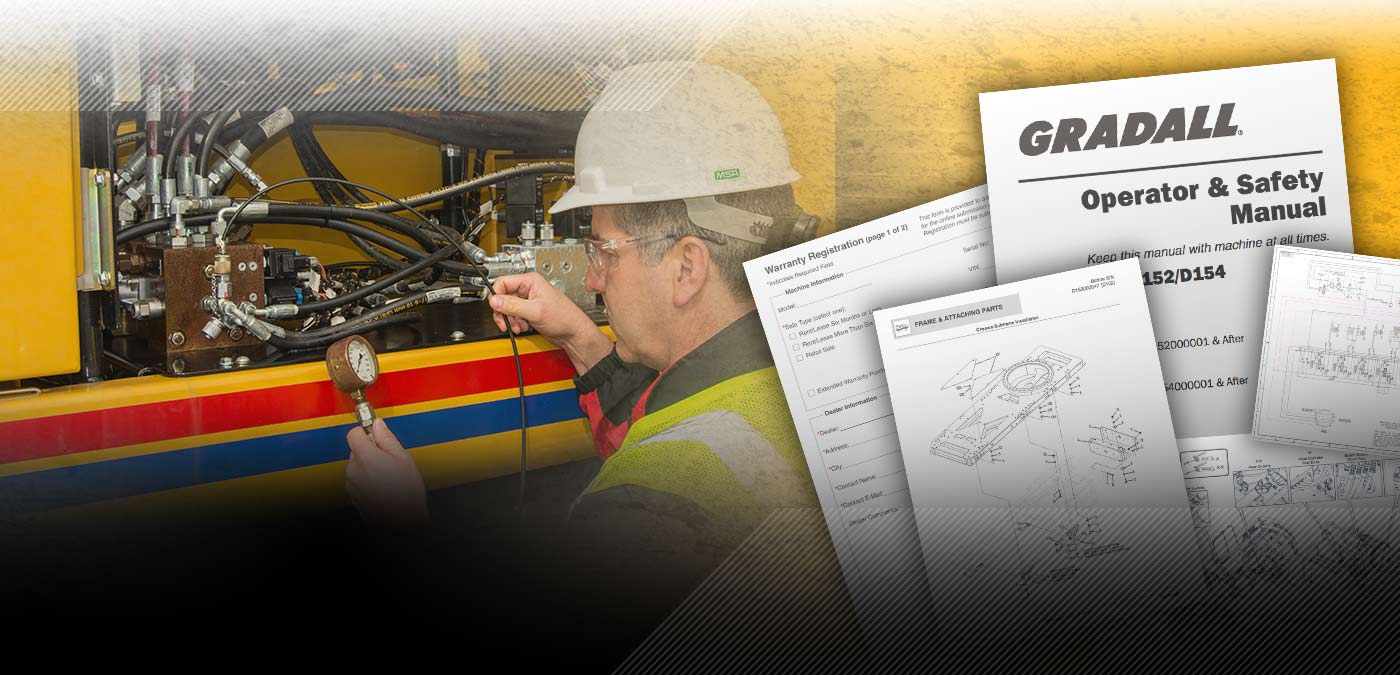 Gradall Excavators for Road, Highway and Heavy Construction