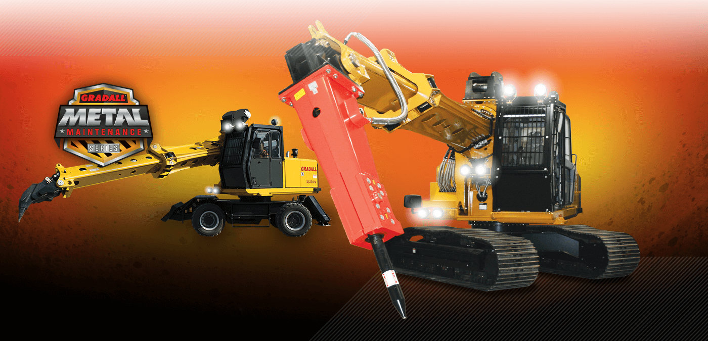 Gradall Excavators for Road, Highway and Heavy Construction