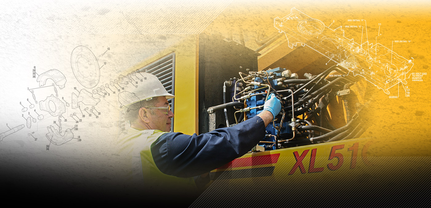 Gradall Excavators for Road, Highway and Heavy Construction