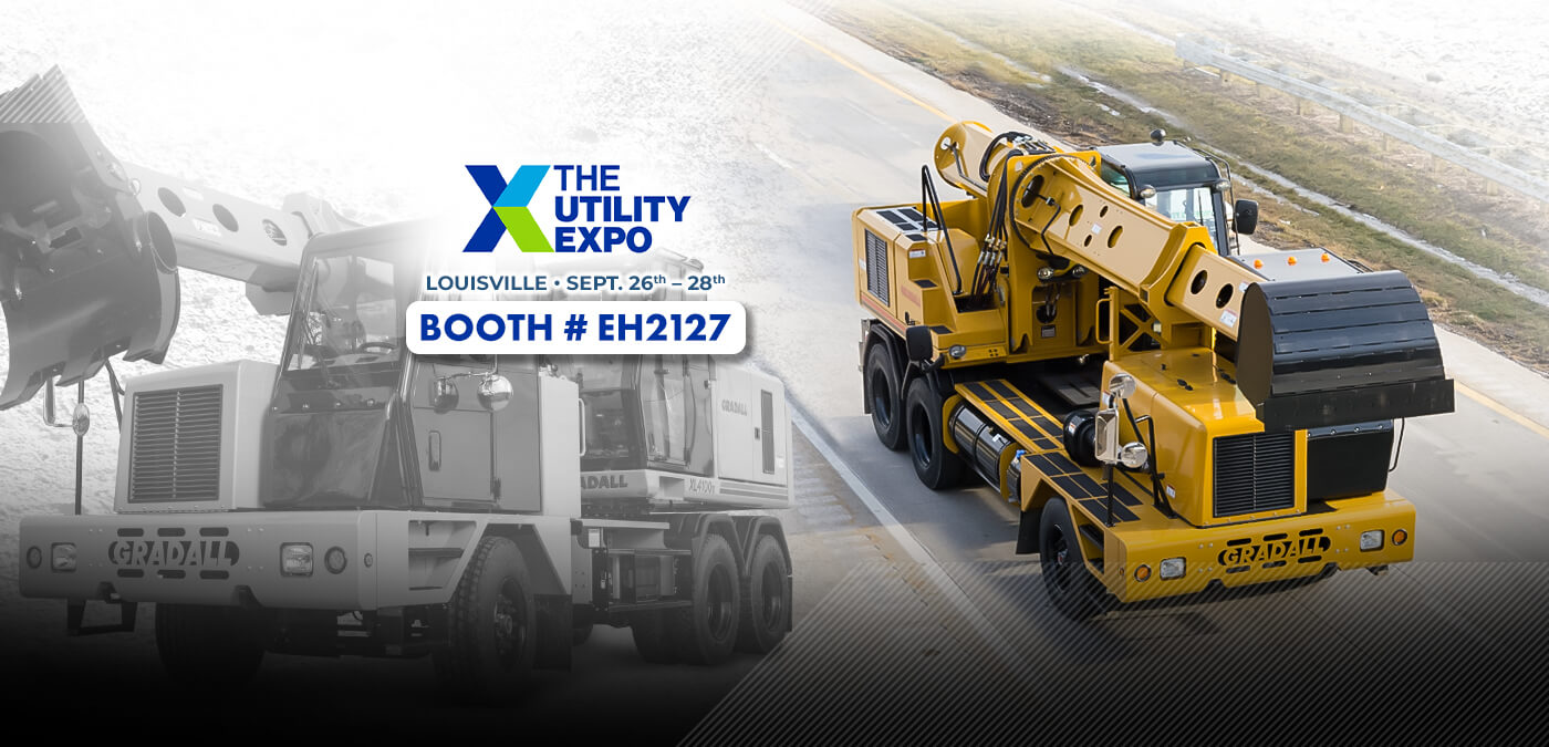 Gradall Excavators for Road, Highway and Heavy Construction